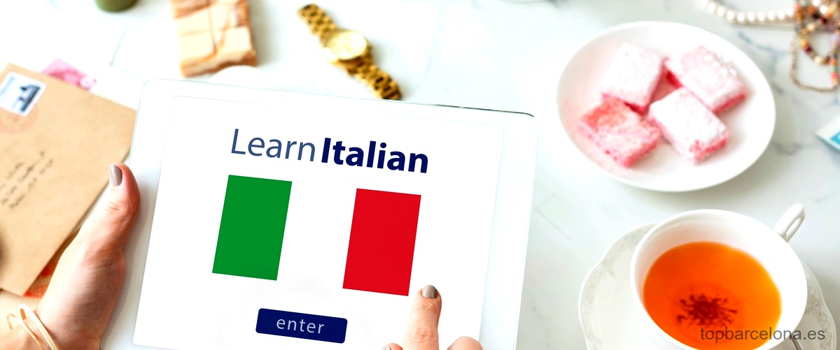 Las 5 mejores clases de italiano en Barcelona