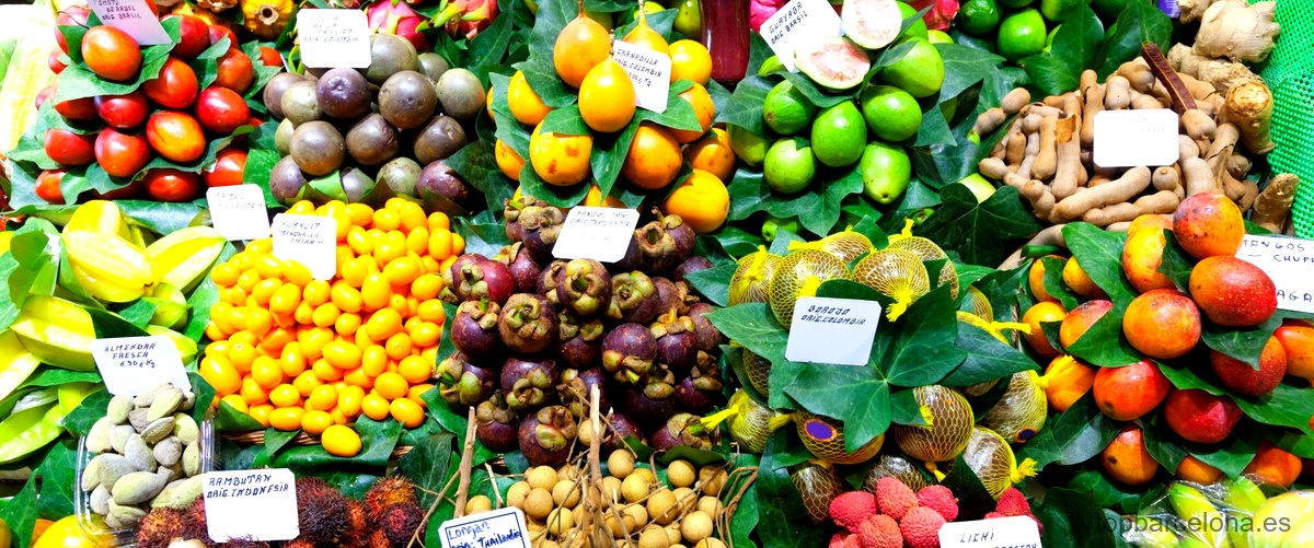 Las 20 mejores fruterías de Barcelona